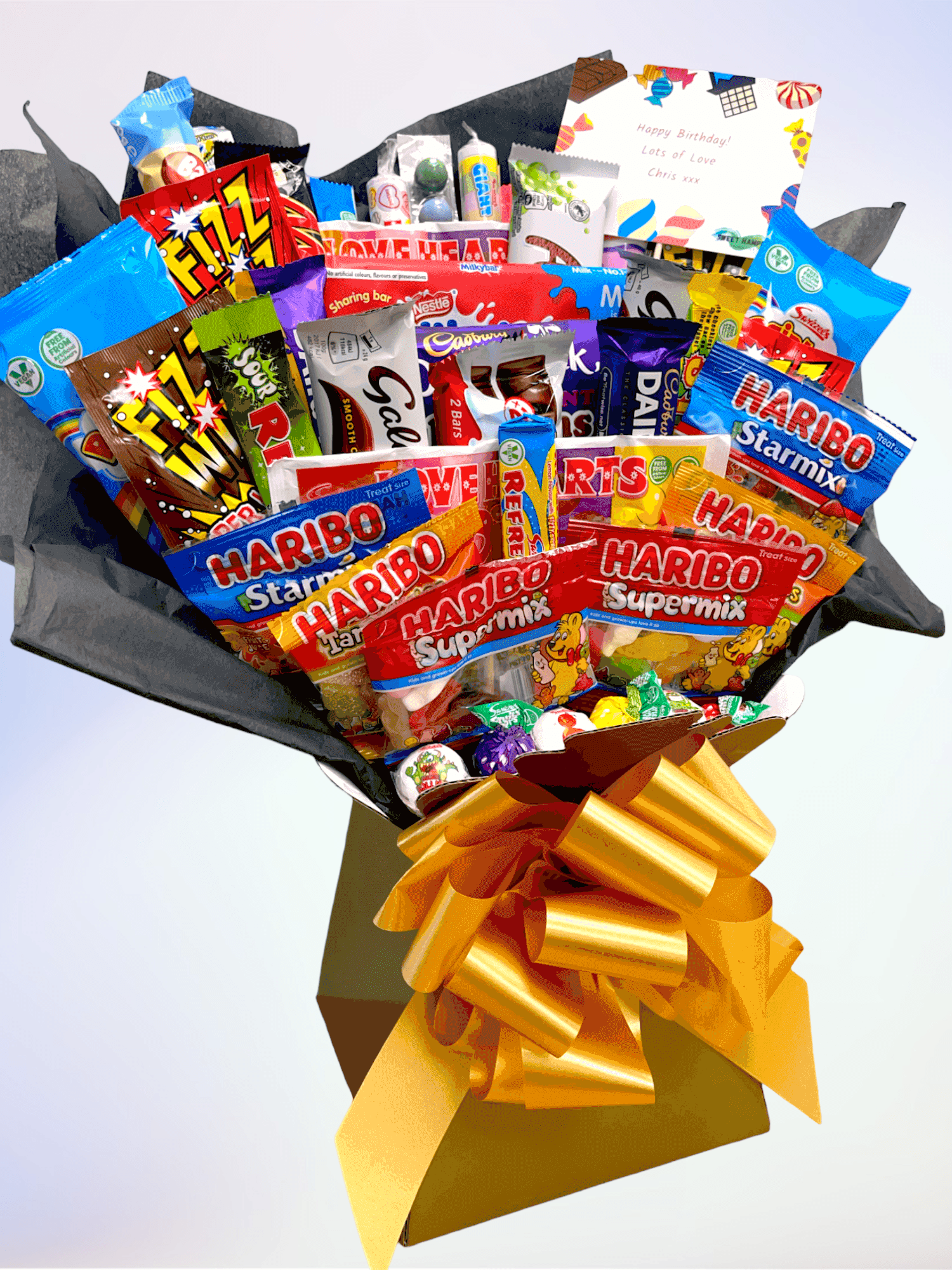 Large Sweet & Chocolate Bouquet – Chocolate Bouquet Shop